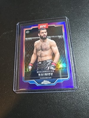 2025 Topps Chrome UFC #45 Muhammadjon Naimov Purple Refractor 9-13 | eBay