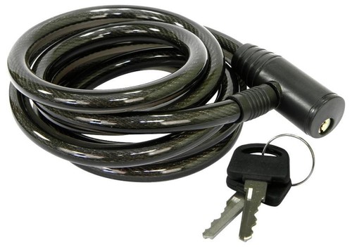 12mm x 2m Coil Bike Lock - 66744 5029594667449| eBay