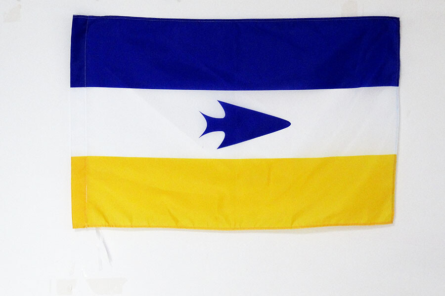 TEHUELCHE PEOPLE FLAG 2' x 3' for a pole - AMERINDIAN TRIBE FLAGS 60 x ...
