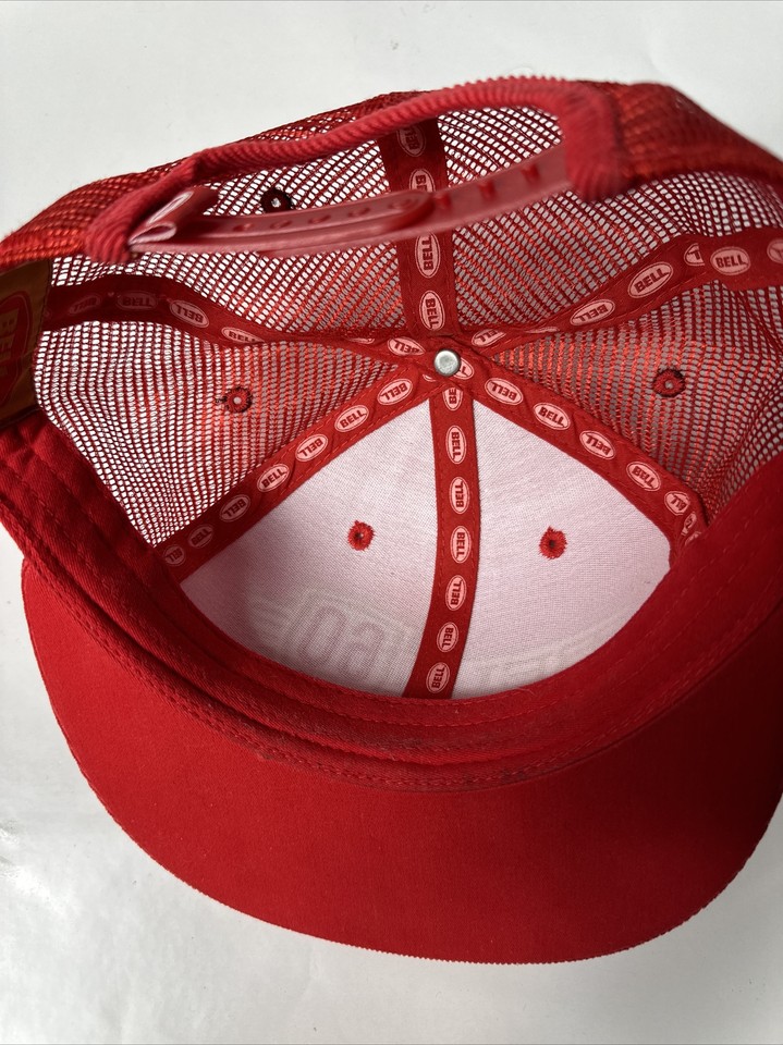 ☆Mint☆ ~Bell 60 years Since 1954 Hat Cap Baseball Snapback Red~ ☆SUPER ...