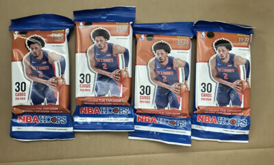 2021-22 Panini NBA Hoops Basketball Fat Pack Lot Of 4 | eBay