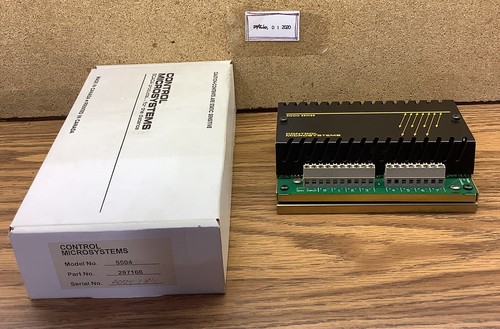 CONTROL MICROSYSTEMS 297166 5000 Series Model No. 5504 | eBay