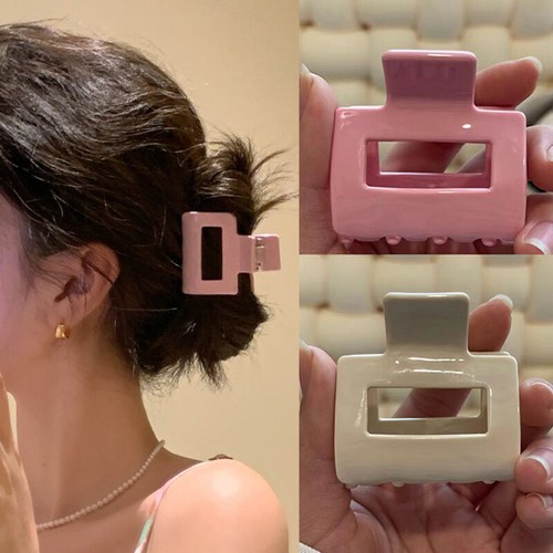 Hair Claws Clip For Women Ponytail Clips Geometric Square Medium Size ...