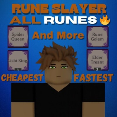 Rune Slayer - Roblox | All Runes | Cheapest 💰 + Fastest Delivery 🔥 | eBay