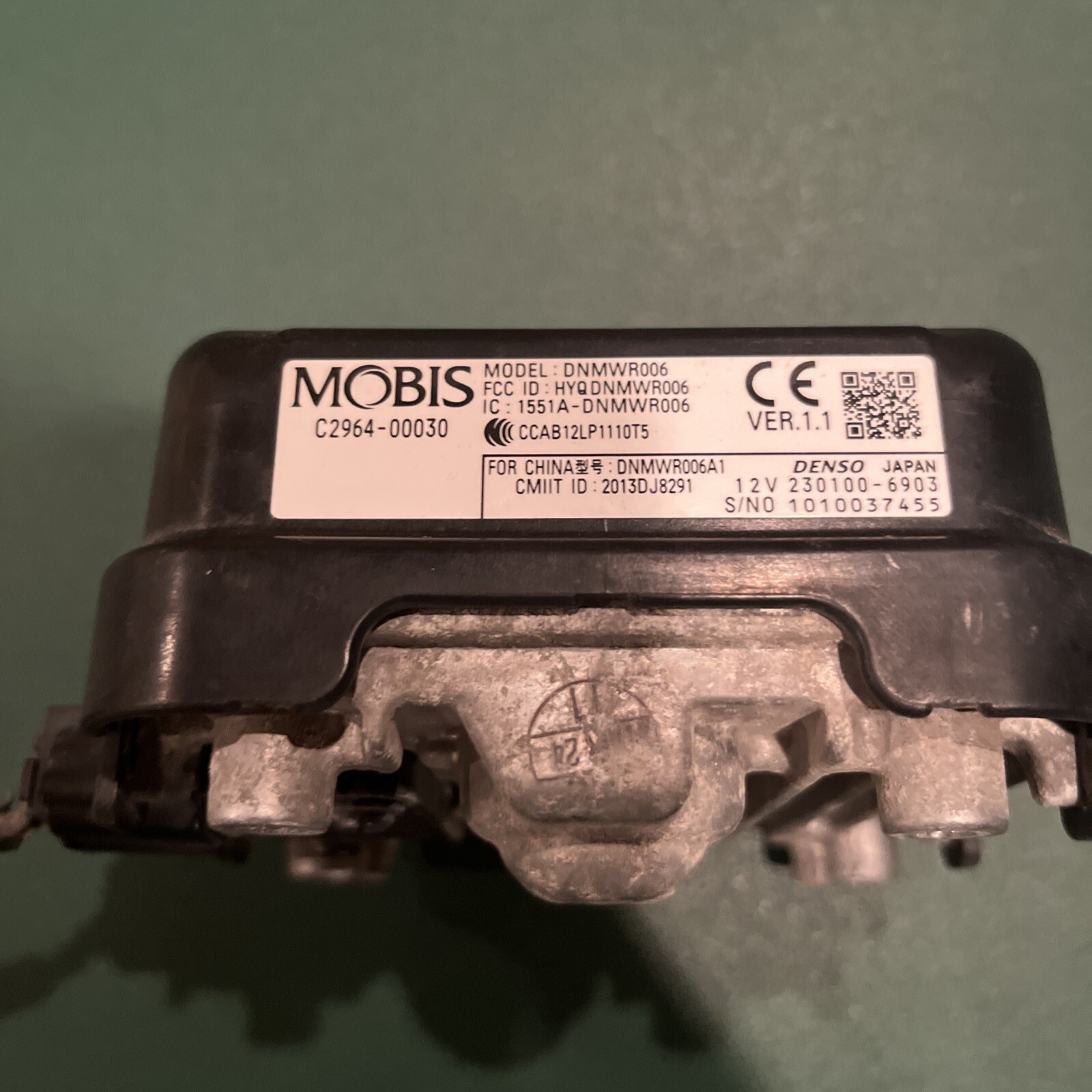 2015-2017 Hyundai Sonata Smart Cruise Control Distance Sensor Part ...