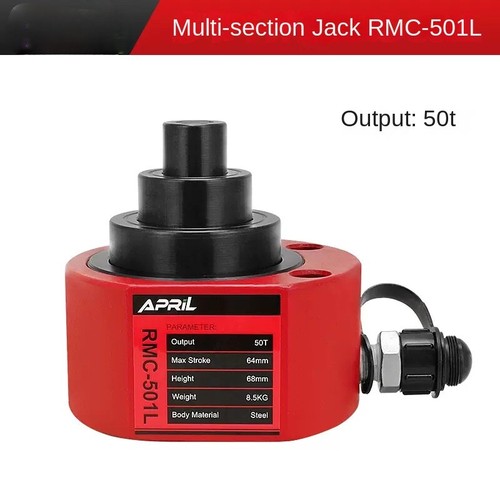 Multi-section Hydraulic Jack Split Manual Electric Hydraulic Cylinder ...