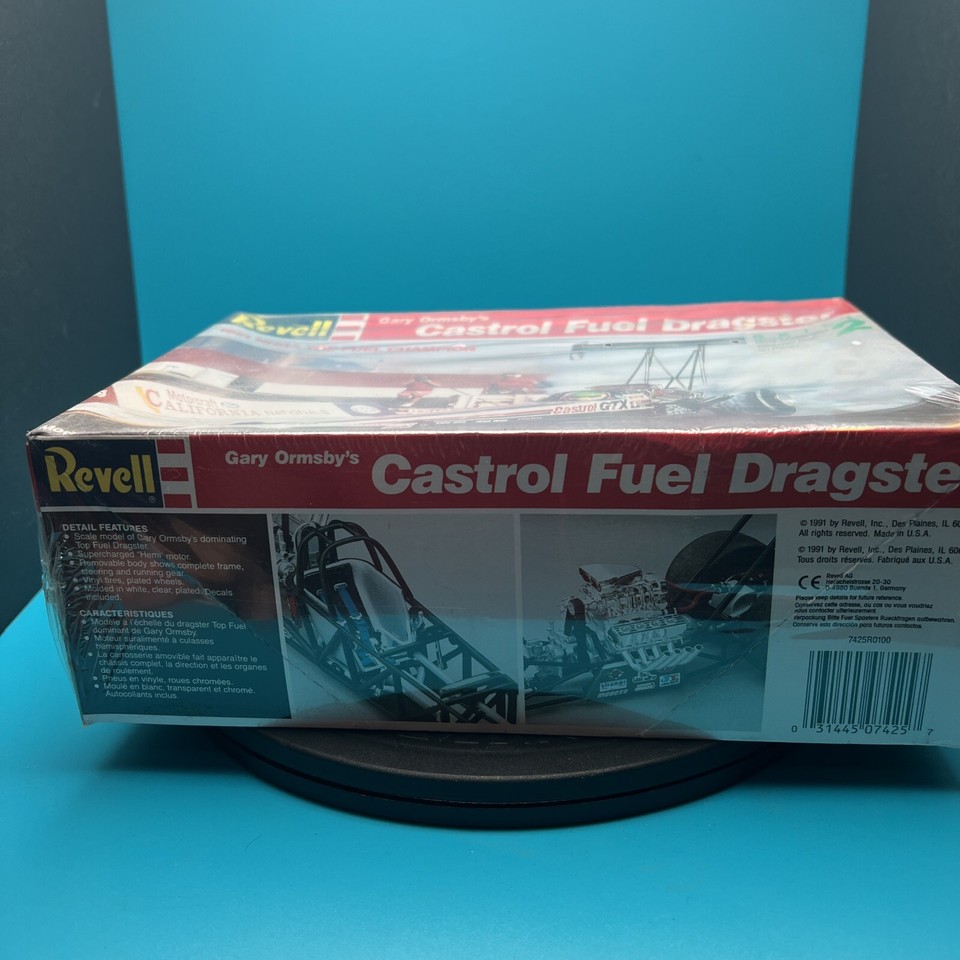 1991 REVELL Model Gary Ormsby's CASTROL FUEL DRAGSTER Kit | eBay