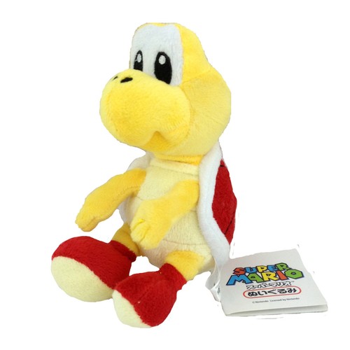 Super Mario Bros Plush Toy Red Koopa Troopa Soft Fluffy Teddy Stuffed ...