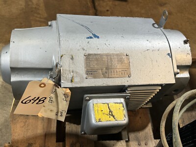 Eaton Dynamatic Model A1-100186-0006 / 5 HP / RPM 1745 / Item No. 648 ...