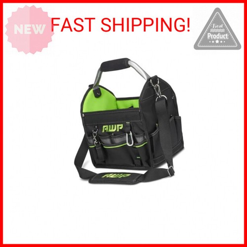 AWP 12 Inch Pro Tool Tote with Rotating Handle for Easy Tool Access ...