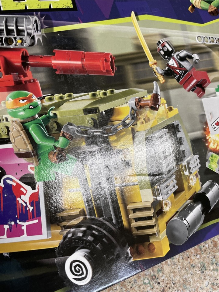 LEGO TMNT: The Shellraiser Street Chase (79104) Damage To Box New ...