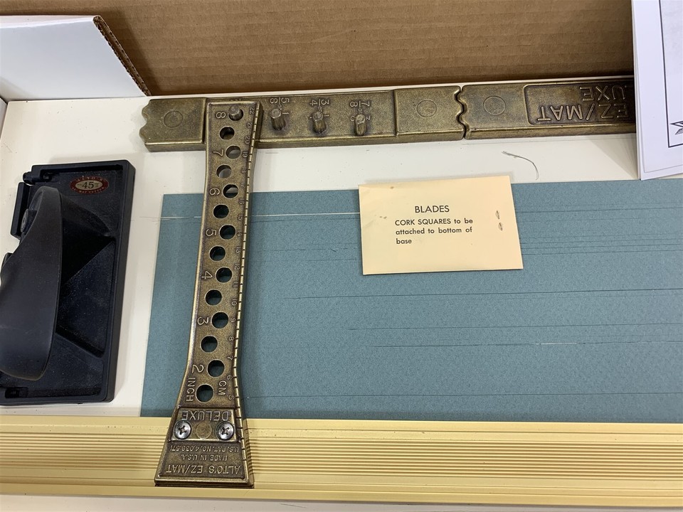 ALTO’S Professional Matting System Deluxe Cut Your Own Mats For Picture ...