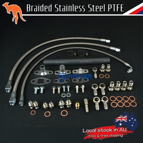 Turbo Oil Water Line For NISSAN SR20 S13 S14 S15 w/ TM Garrett TB25 ...