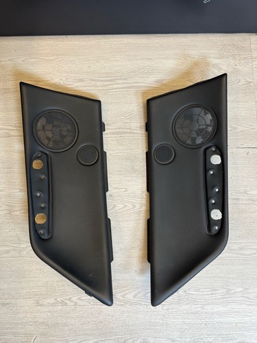 01-06 BMW E46 M3 Convertible Rear Left Right Door Cards Panels Covers ...