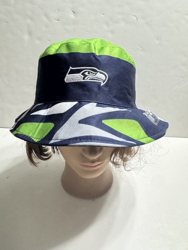 NFL Seattle Seahawks Bucket Hat Trim Navy Blue/Green/White | eBay