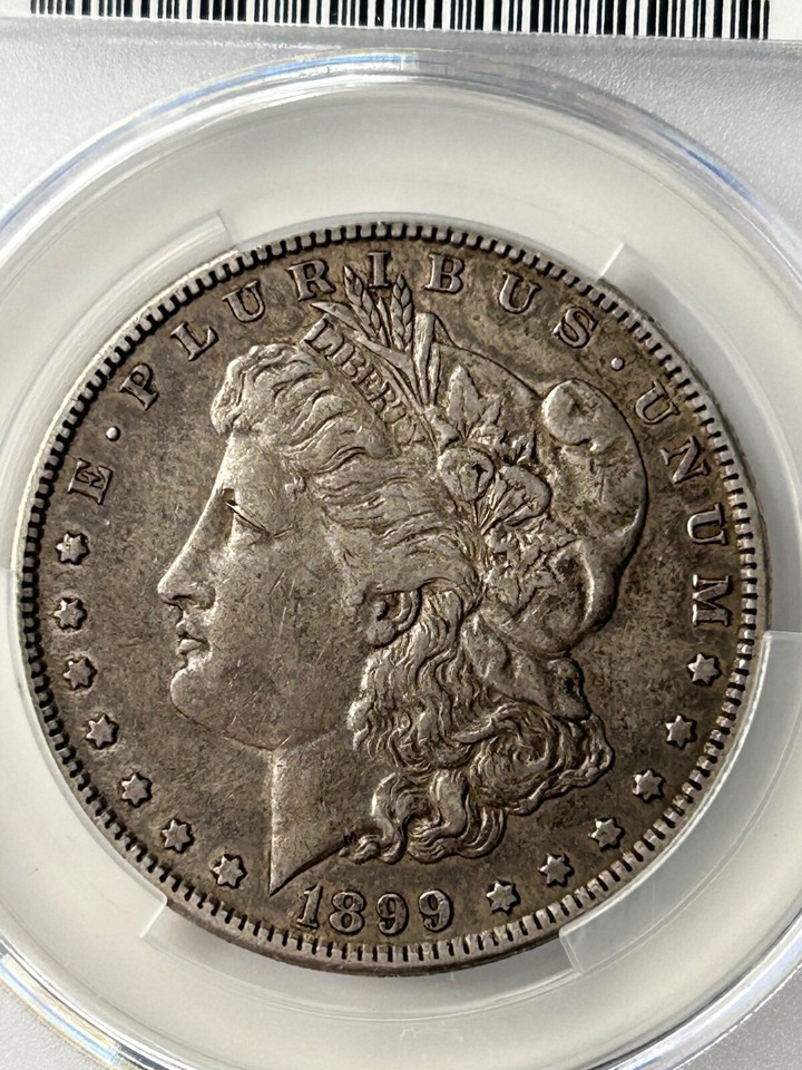 1899 S Morgan Silver Dollar CAC XF40 Tough Date Morgan/Nice Original ...