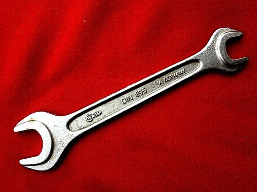Mercedes Benz DOUBLE OPEN END WRENCH 17MM & 13MM WALTER DIN 895 WEST ...