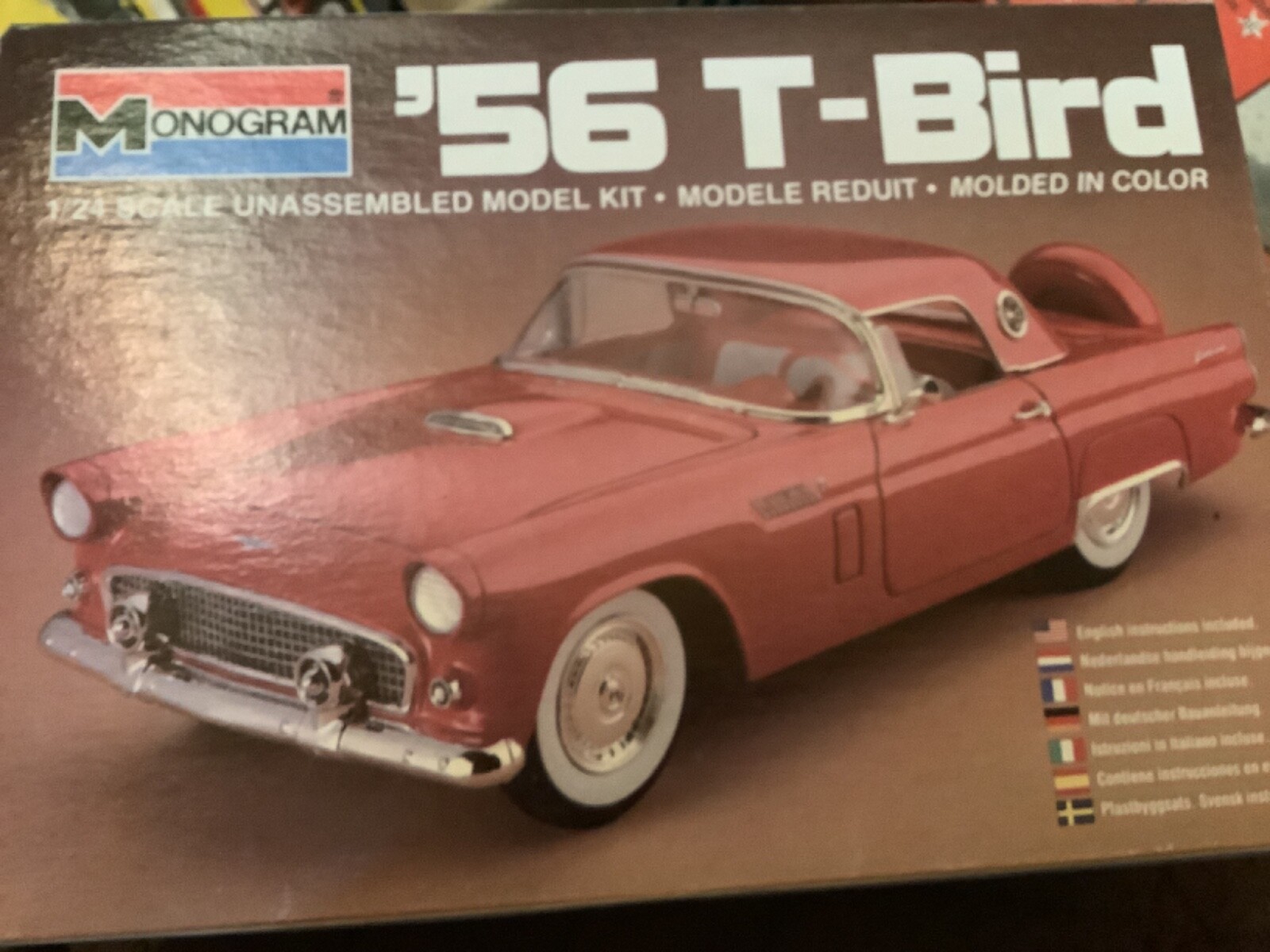 Vintage rare estate model kit monogram 1956 t bird | eBay