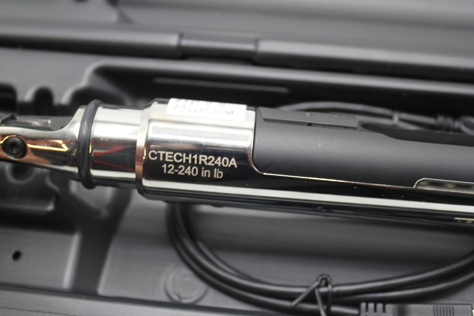 Snap-on Tools CTECH1R240A Torque Wrench 1/4" Flex-Head ControlTech 12 ...