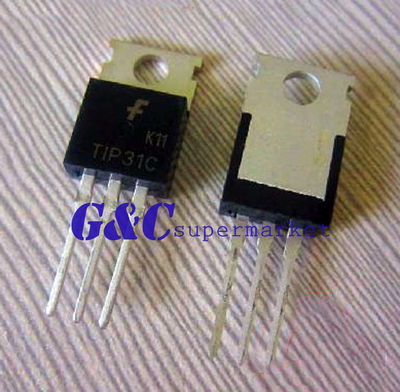 10PCS TIP31C TIP31 NPN TRANSISTOR 100V 3A TO-220 NEW | eBay
