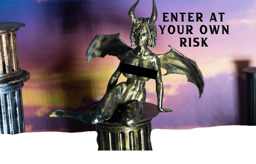 Female, demonic succubus - Sculpture, Statue, and Tabletop Decoration ...