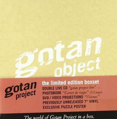 Gotan Project Gotan Object Box - Live (CD) Album 3700426905756 | eBay