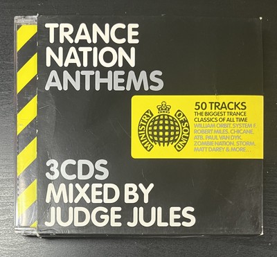 mixed by Judge Jules : Trance Nation Anthems: 3cd Set CD | eBay UK