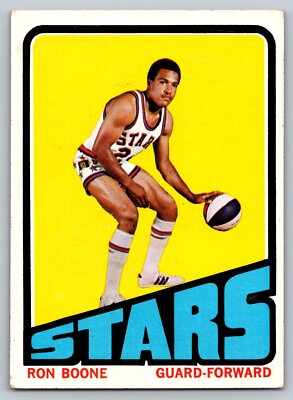 1972 Topps #239 Ron Boone Utah Stars | eBay