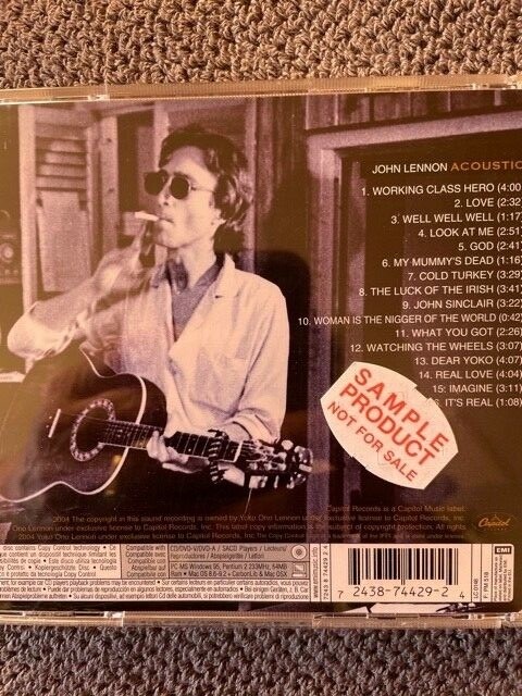 John Lennon 'Acoustic' cd perfect condition | eBay Australia