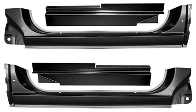 Inner & outer rocker panels rust repair for 73-87 chevy GMC pickup ...