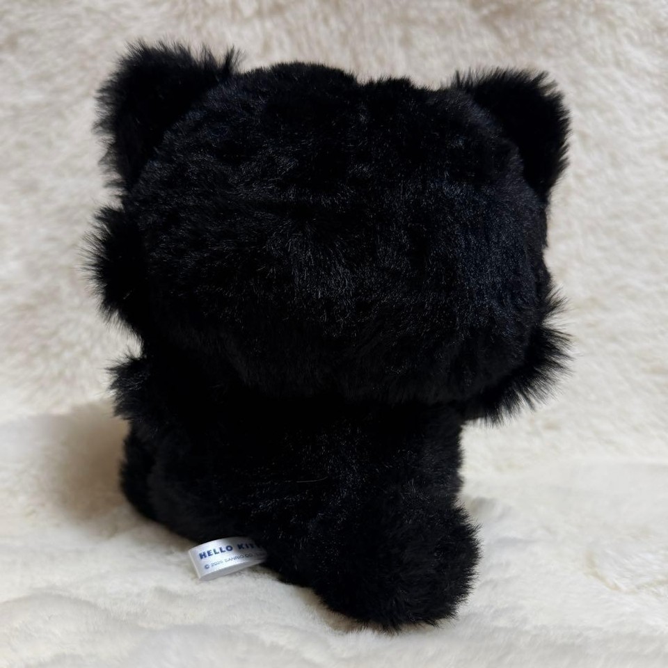 Sanrio Hello Kitty Fine Face Cat Keychain Pink Black Licensed Japan ...