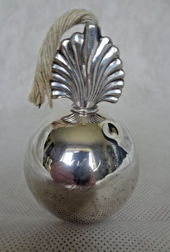 ANTIQUE CHINESE QING NOVELTY SOLID SILVER MILITARY ‘GRENADE’ CIGAR ...