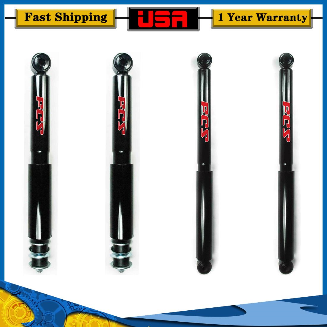 Front & Rear Shocks For 99-10 SILVERADO SIERRA 1500HD 2500HD FCS (set ...