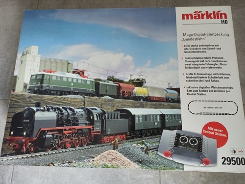 MÄRKLIN 29500 "MEGA-DIGITAL-STARTPACKUNG BUNDESBAHN" NEU+OVP+UNGESPIELT ...