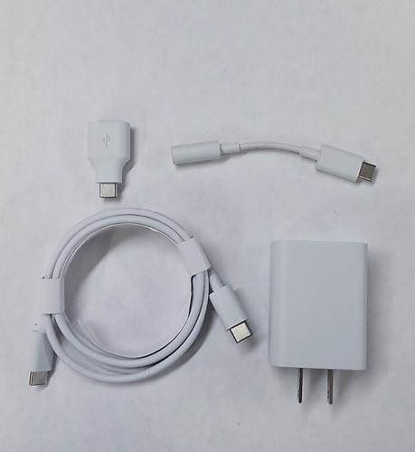 OEM Google Pixel 7 7a 7 Pro Charger USB Cable - OTG adapter - 3.5mm to ...