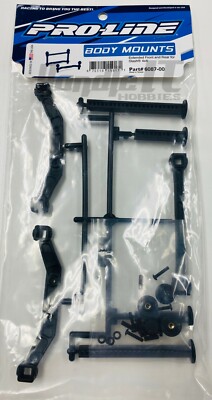 NEW! PRO-LINE EXTENDED ADJUSTABLE BODY MOUNT SET 4X4 SLASH / LCG. PART ...