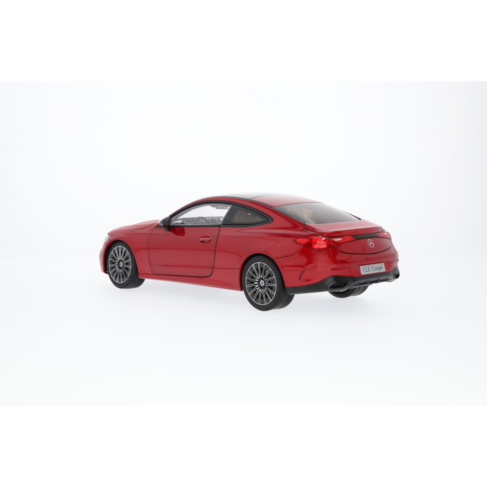 Mercedes-Benz 1:18 CLE Coupe AMG Line C236 Red Miniature Diecast Model ...