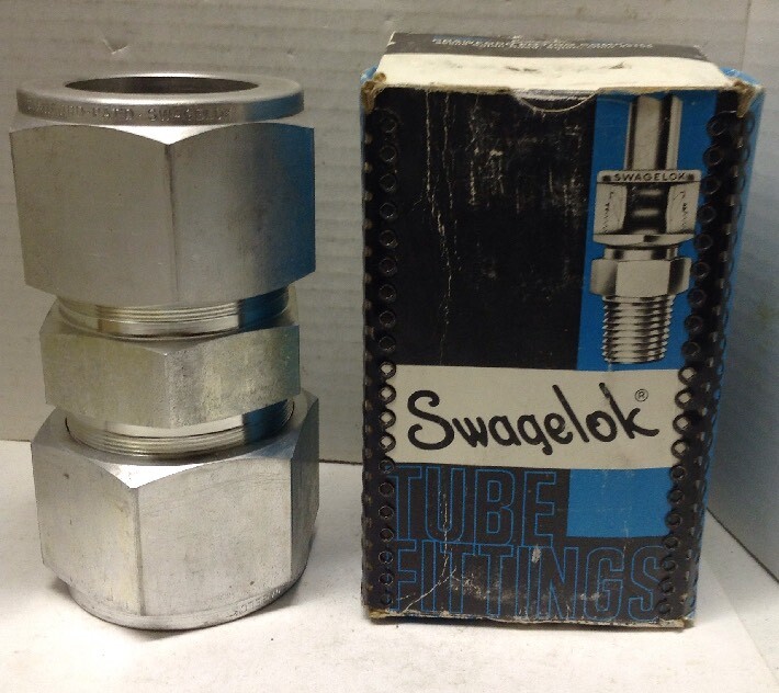 Swagelok,S-3200-6,Hydraulic Swaging Unit Union 2 IN Tube x 2 IN Tube | eBay
