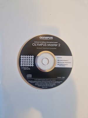 OLYMPUS Master 2 Camera Software for Editing & Managing Images ...