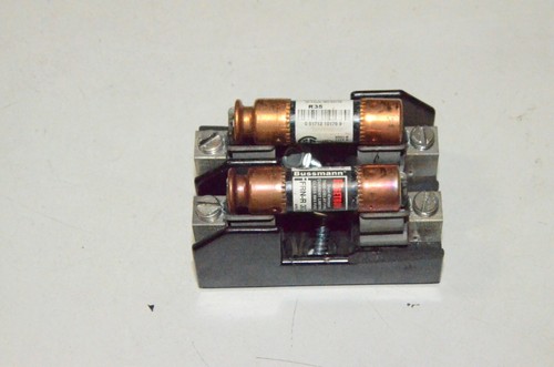 Cooper Bussmann FRN-R 30 Amp Fusetron R35 2 Count Fuses and Holder | eBay