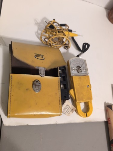 SPERRY SNAP-6 Clamp-On Ammeter/Voltmeter model OHM-525 Vintage With ...