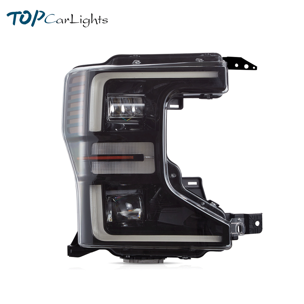 Full LED Headlights For 2020-2022 Ford F250 350 450 F550 Super Duty ...