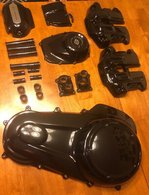 Harley ENGINE/TRANSMISISON cover-2017-2020 Milwaukee eight GLOSS COVER ...