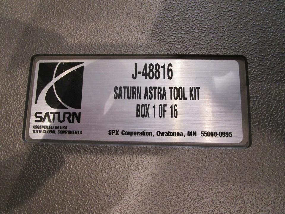 Kent Moore J-48816 Saturn Astra tool kit (Box 1 of 16) | eBay