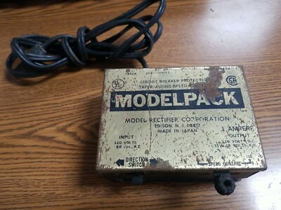 MODEL RECTIFIER MODEL PACK Model 1400 TRAIN POWER PACK | eBay