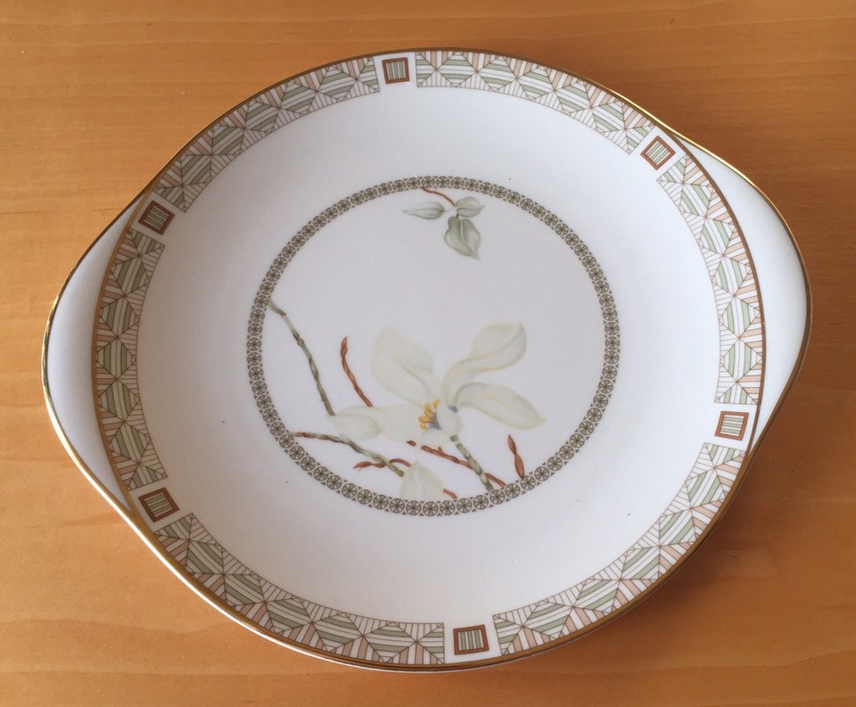 Vintage 1978 Rare Discontinued Royal Doulton White Nile Oval Cake ...