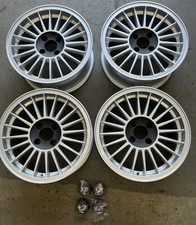 15 Inch Ronal R10 Turbo BPS 4x100 Silver 4 Stud BMW VW Alloy Wheels for ...