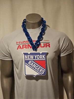 New New York Rangers Fan Chain Necklace Foam FREE Shipping!! | eBay