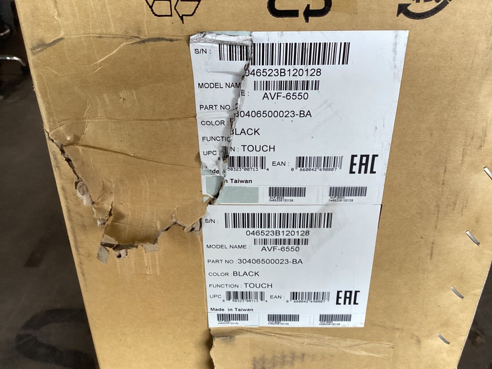 Avocor AVF-6550 F Series 65" 4K LED Commercial Interactive Touchscreen ...