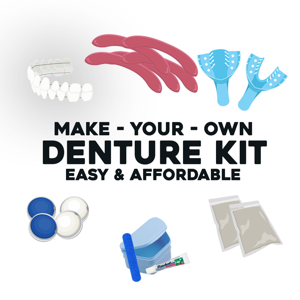 Make Your Own False Teeth Kit